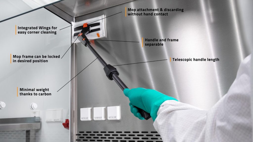 Discover now: PurMop BLACK® C4 Isolator Cleaning Tool